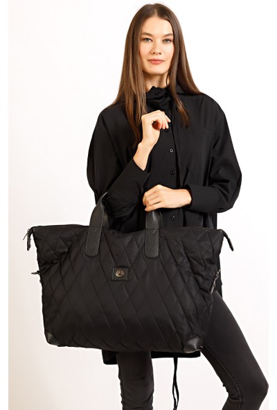 Th Bags Unisex Seyahat Çantası TH000464 Siyah