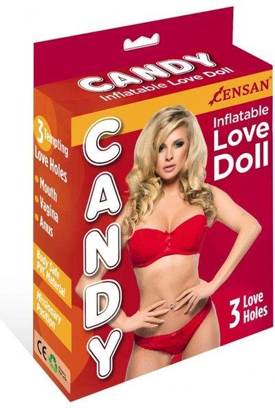 Censan Candy Love Doll 3 Işlevli Şişme Bebek