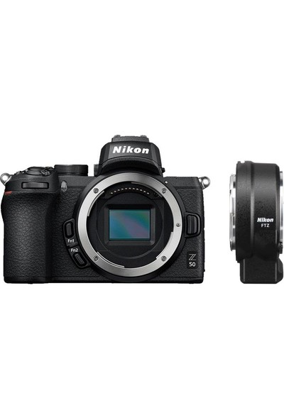 Nikon Z50 + Ftz Adaptör Kit