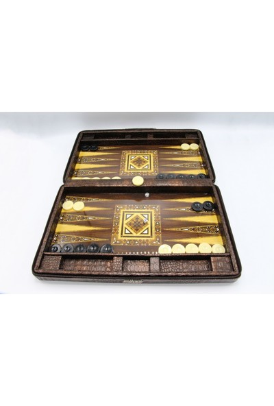 Star Deri Çanta Tavla Seti Star Deri Çanta Tavla Seti