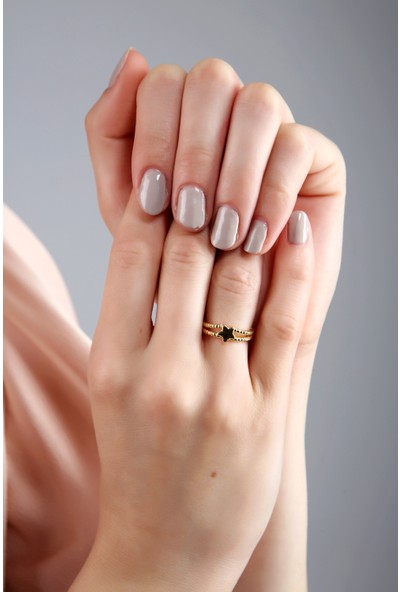 Aurrari Kadın Altın Kaplama Yıldız Şekilli Yüzük