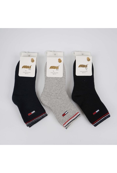 Artı Tomhi 3'lü Erkek Çocuk Havlu Soket Çorap
