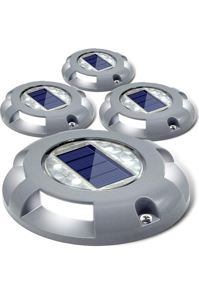 Siedinlar Güneş Enerjili Solar LED Yol Aydınlatması 4'lü Paket