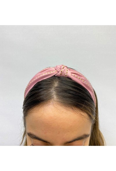 Combin Accessory Gold Metal Boncuk Detay Renkli Taç Combin Accessory Gold Metal Boncuk Detay Renkli Taç