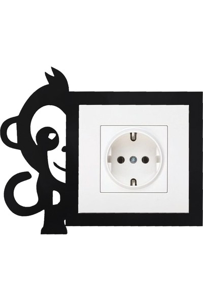 ADTech Ahşap Priz Kenarlık Dekoratif Tablo PM0048