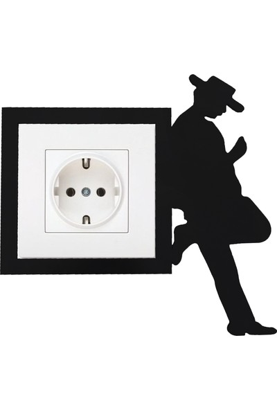 ADTech Ahşap Priz Kenarlık Dekoratif Tablo PK0047