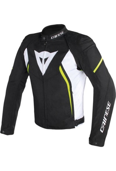 Dainese Avro D2 Black White Yellow Fluo Tekstil Mont Dainese Avro D2 Black White Yellow Fluo Tekstil Mont