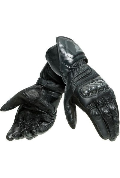 Daınese Carbon 3 Long Eldiven Black Black Daınese Carbon 3 Long Eldiven Black Black