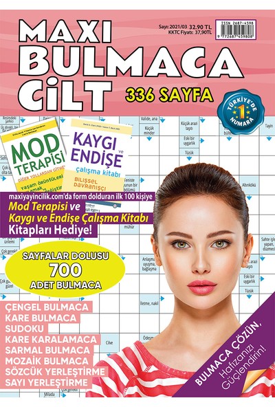 Maxi Bulmaca Cilt 2021/03 Maxi Bulmaca Cilt 2021/03
