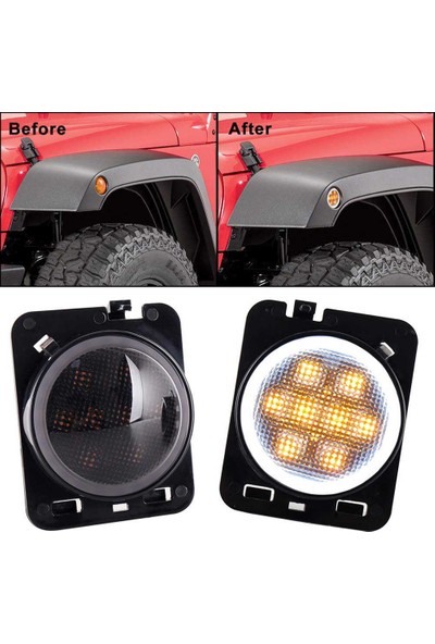 Bimbo Jeep Wrangler Rubicon Ledli Angel Çamurluk Dodik Sinyali Seti Bimbo Jeep Wrangler Rubicon Ledli Angel Çamurluk Dodik Sinyali Seti