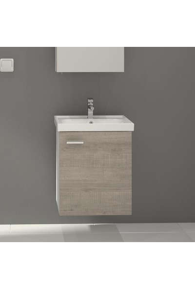 Turkuaz Seramik Turkuaz Frame Etajerli Lavabo 50*38 cm ve Terra Banyo Dolabı Turkuaz Seramik Turkuaz Frame Etajerli Lavabo 50*38 cm ve Terra Banyo Dolabı
