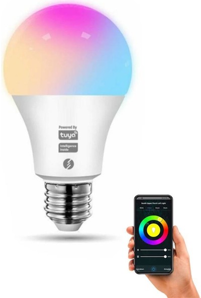 S-Link Swapp SL-RGB15 Akıllı Rgb LED Lamba Ampul 15W 50Hz 1200 Lümen Wifi Tuya Destekli S-Link Swapp SL-RGB15 Akıllı Rgb LED Lamba Ampul 15W 50Hz 1200 Lümen Wifi Tuya Destekli