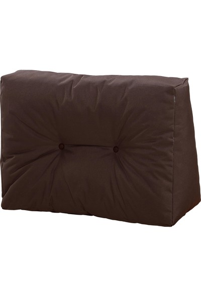 Elyaf Sepeti Dış/iç Mekan Palet Koltuk Kısa Sırt Minderi Kahverengi Elyaf Sepeti Dış/iç Mekan Palet Koltuk Kısa Sırt Minderi Kahverengi
