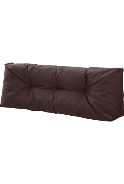 Elyaf Sepeti Dış/iç Mekan Palet Koltuk Uzun Sırt Minderi Kahverengi Elyaf Sepeti Dış/iç Mekan Palet Koltuk Uzun Sırt Minderi Kahverengi