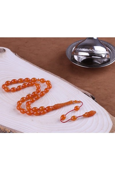 Burhan Sağlam Ateş Kehribarı Arpa Kesim Sistem Püsküllü Tesbih Burhan Sağlam Ateş Kehribarı Arpa Kesim Sistem Püsküllü Tesbih