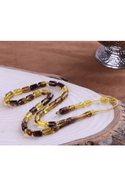 Burhan Sağlam Tekerlek Kesim,şak Şak Toz Kehribarı Tesbih