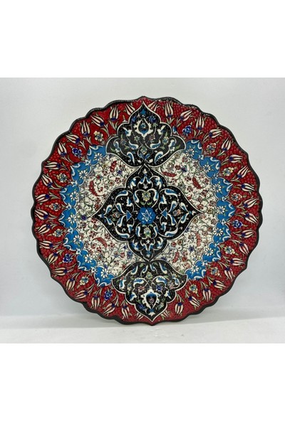 Sevilen Hediyeler Kasım Patı Desenli Seramik Tabak