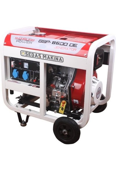 Samsung Power GSP-8500 De - Dizel Jeneratör Marşlı (Monofaze) Samsung Power GSP-8500 De - Dizel Jeneratör Marşlı (Monofaze)
