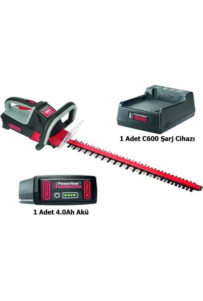 Oregon HT255 - Şarjlı Çit Biçme Makinası (4.0AH + C600) Oregon HT255 - Şarjlı Çit Biçme Makinası (4.0AH + C600)