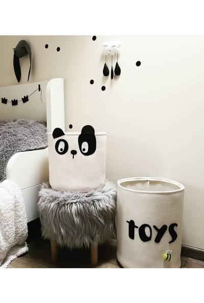 Woll Tasarım Sevimli 2'li Bebek ve Çocuk Odası Çamaşır ve Oyuncak Sepeti 40 x 50 cm 30 x 40 cm Woll Tasarım Sevimli 2'li Bebek ve Çocuk Odası Çamaşır ve Oyuncak Sepeti 40 x 50 cm 30 x 40 cm