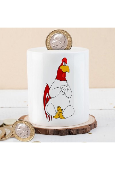 Asilmeydan Foghorn Leghorn Düşünen Horoz Para Birikim Kumbarası -FOGHORN002
