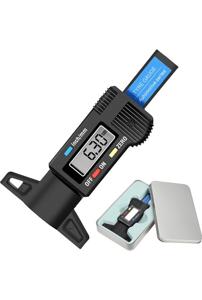 Audew Dijital Araç Lastik Diş Derinliği Ölçer (Yurt Dışından)