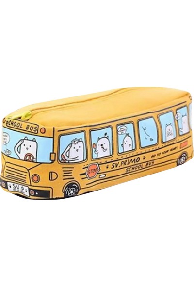 Hong Store 1 Adet Otobüs Şeklinde Kalem Kutusu (Yurt Dışından) Hong Store 1 Adet Otobüs Şeklinde Kalem Kutusu (Yurt Dışından)