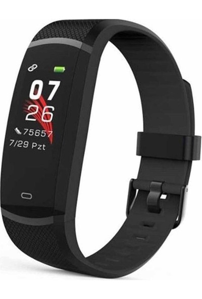 Lenovo HX10 Adımsayar Suya Dayanıklı Akıllı Bileklik Saat Siyah (Resmi Distiribütör Garantili)