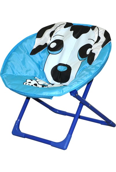 Beach Queen Çocuk Plaj Kamp Sandalyesi (Köpek Görselli) BQ301