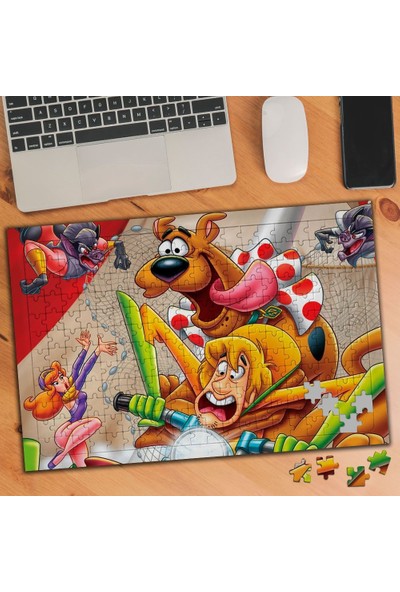 Asilmeydan Scooby Do ve Shaggy 240 Parça Puzzle YAPBOZ-76690