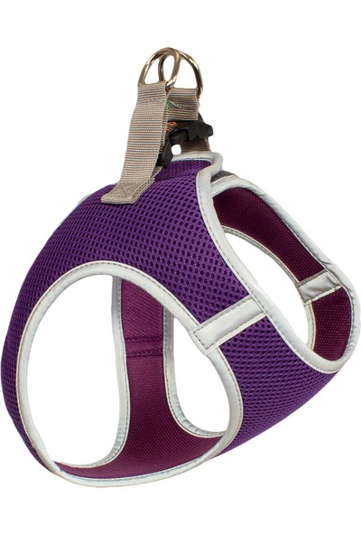 Mita Air Mesh Göğüs Tasması Mor M 10-14 kg