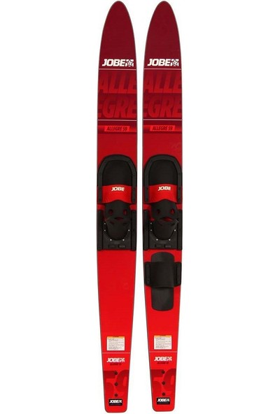 Jobe Allegre Kırmızı Su Kayağı Takımı 170CM