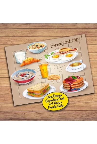 Asilmeydan Lezzetli Yemek Çeşitleri 24 Parça Çocuklara Özel Yapboz TABLO-5661 Asilmeydan Lezzetli Yemek Çeşitleri 24 Parça Çocuklara Özel Yapboz TABLO-5661