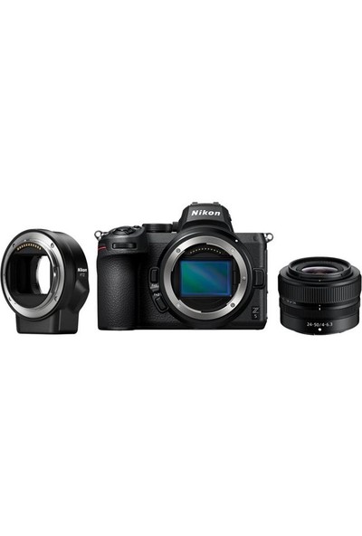 Nikon Z5 + 24-50 mm Kit + Ftz Adaptör