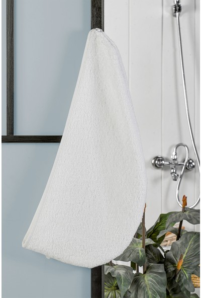 Semecca Düğmeli Saç Kurutma Bonesi Beyaz Semecca Düğmeli Saç Kurutma Bonesi Beyaz