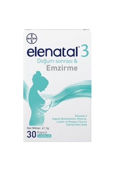 Bayer Elenatal 3 30 Kapsül