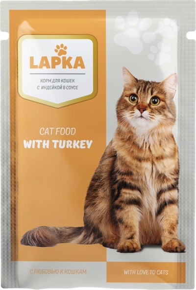 Lapka Cat Food Lapka Hindi Etli Pouch 85 gr