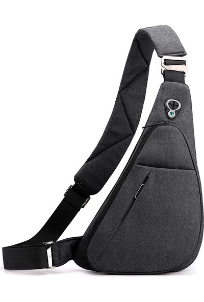 Qualife Erkek Göğüs Sırt Çantası Su Geçirmez (Yurt Dışından)