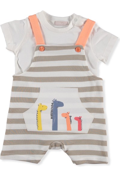 Cassiope Cute Family Şort Salopet-Tshirt
