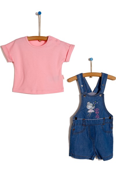 Overdo Kanatlı Salopet-Tshirt