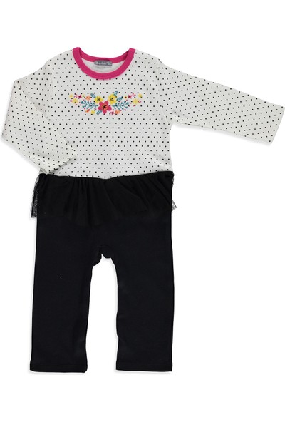 Bambaki Bebek Siyah Kedicik Patiksiz Tulum