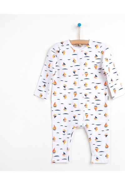 Antebies %100 Organik Pamuk Patiksiz Tulum