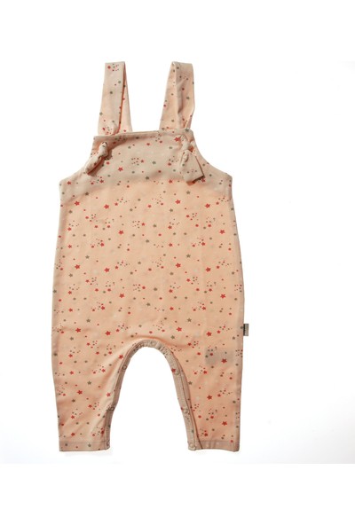 Antebies Yenidoğan Organik Somon Yıldız Salopet