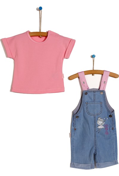 Overdo Kanatlı Salopet-Tshirt