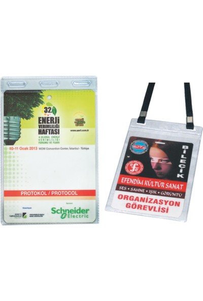 Lamiess Lms 002 Dikey Pvc Sert Kart Poşeti 110X140