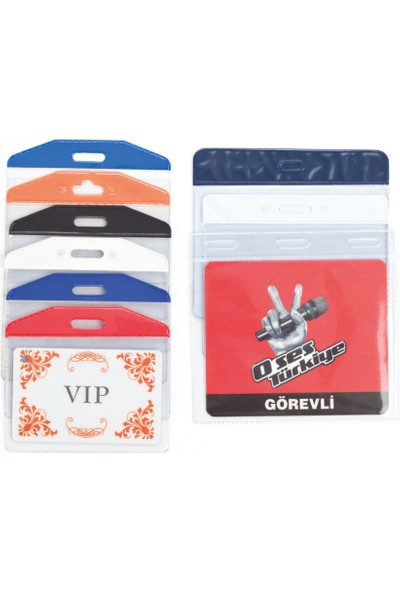 Lamiess Lms 010 Yatay Pvc Kart Poşeti 100X80 mm