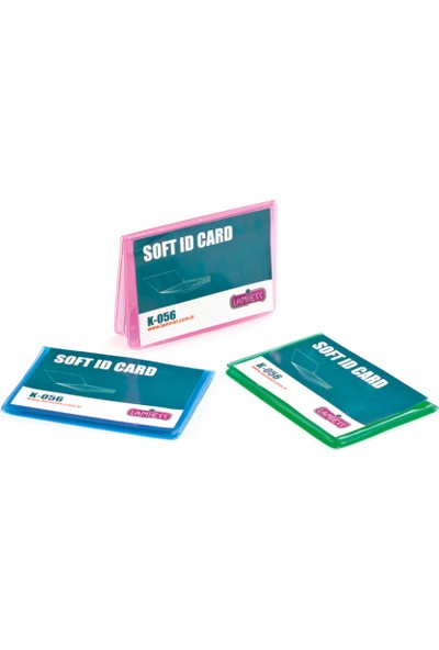 Lamiess K-056 Pvc Çoklu Kart Koruma Cüzdanı