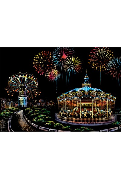 Hong Store 16.1X11.3IN Sihirli Sanat Boyama Kağıdı Hong Store 16.1X11.3IN Sihirli Sanat Boyama Kağıdı