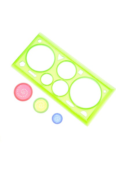 Hong Store Spiral Çizim Seti Tasarımı Geometrik Cetvel Öğrenme Çizim Aracı (Yurt Dışından)