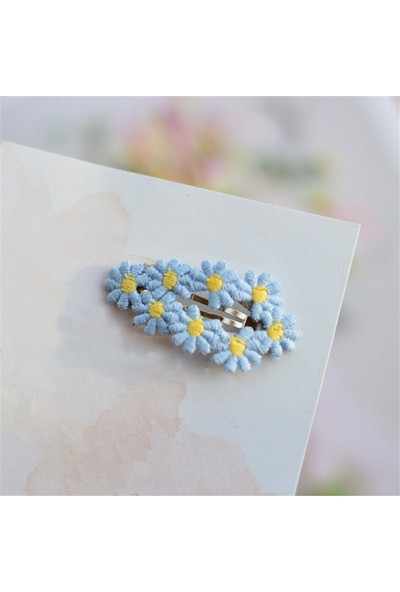 Somuch Kadın Çocuk Kroşe Çıtçıtlı Saç Tokası